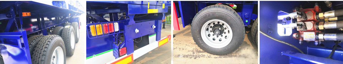 50t Dump Semi Trailer Vehicle - Shandong SF Vehicle Co., Ltd
