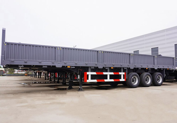 3 Axle Side Wall Semi Trailer Truck - Shandong SF Vehicle Co., Ltd