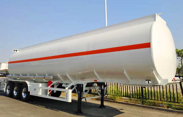 45000L Aluminum Alloy Fuel Semi Tanker Trailer - Shandong SF Vehicle Co ...